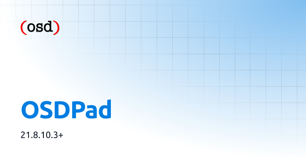 OSDPad | OSD